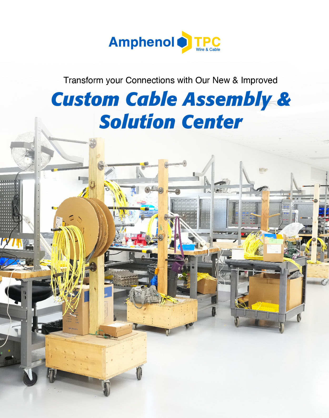 Amphenol TPC Wire & Cable Custom Cable Assembly and Solution Center